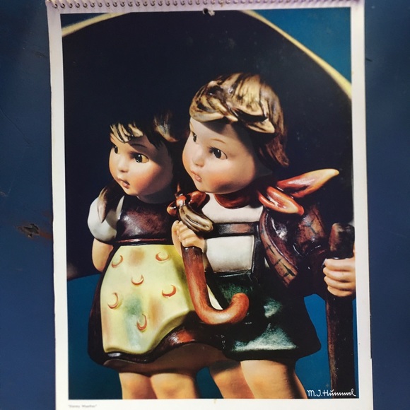 Hummel | Other | Vintage Mi Hummel 972 Collectible Outdated Calendar ...